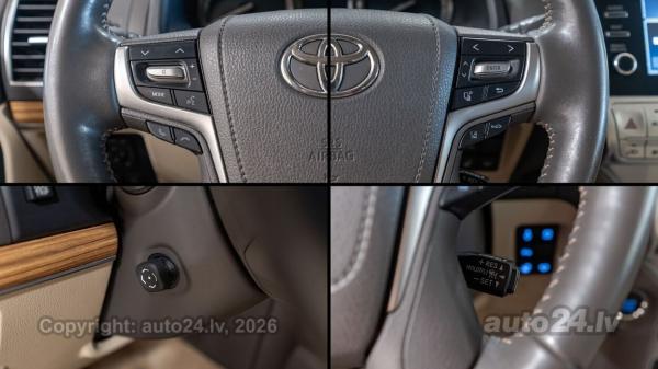 Pelēks Toyota Land Cruiser 2021 Tallina, ar dzinēja tilpumu 2.80 L un nobraukumu 180 tūkst. km par 48490 €, foto 8 vietnē AUTOMOTO.COM.LV
