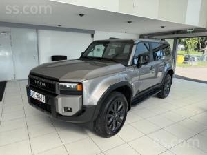 Grey Toyota Land Cruiser 2025 in Riga, with an engine capacity of 2.80 L and mileage of 20 thousand km for 82500 €, photo  on AUTOMOTO.COM.LV