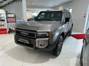 Grey Toyota Land Cruiser 2026 in Jekabpils, with an engine capacity of 2.80 L and mileage of 10 thousand km for 82500 €, photo  on AUTOMOTO.COM.LV