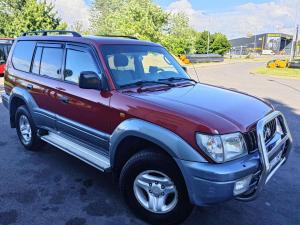 Sarkans Toyota Land Cruiser 2002 Viļņa, ar dzinēja tilpumu 3.00 L un nobraukumu 400 tūkst. km par 7500 €, foto 4 vietnē AUTOMOTO.COM.LV