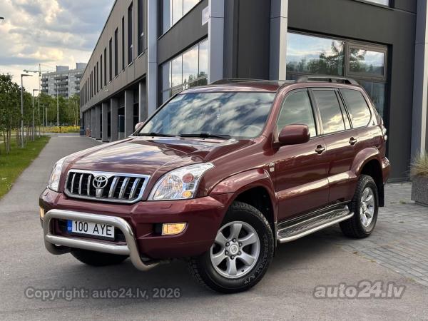 Sarkans Toyota Land Cruiser 2006 Tallina, ar dzinēja tilpumu 3.00 L un nobraukumu 385 tūkst. km par 9999 €, foto 1 vietnē AUTOMOTO.COM.LV