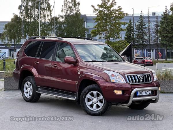 Sarkans Toyota Land Cruiser 2006 Tallina, ar dzinēja tilpumu 3.00 L un nobraukumu 385 tūkst. km par 9999 €, foto 6 vietnē AUTOMOTO.COM.LV