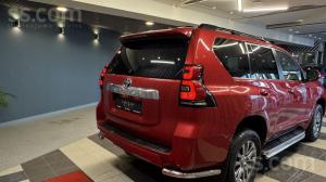 Sarkans Toyota Land Cruiser 2019 Rīga, ar dzinēja tilpumu 2.80 L un nobraukumu 116 tūkst. km par 43500 €, foto 10 vietnē AUTOMOTO.COM.LV