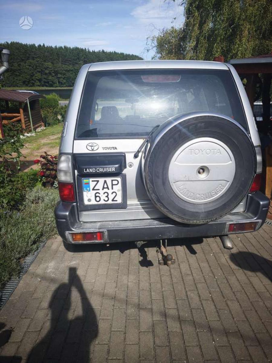 Toyota Land Cruiser 2001 Zarasai, ar dzinēja tilpumu 2.98 L un nobraukumu 413 tūkst. km par 3700 €, foto 9 vietnē AUTOMOTO.COM.LV