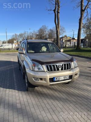 White Toyota Land Cruiser 2008 in Riga, with an engine capacity of 3.00 L and mileage of 323 thousand km for 10000 €, photo  on AUTOMOTO.COM.LV