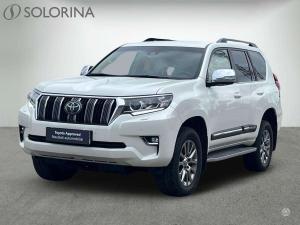 White Toyota Land Cruiser 2019 in Klaipeda, with an engine capacity of 2.76 L and mileage of 104 thousand km for 41000 €, photo  on AUTOMOTO.COM.LV