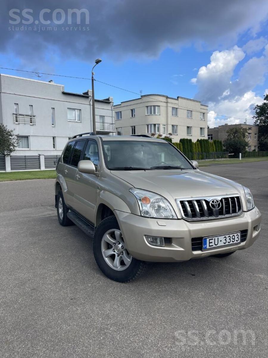 Dzeltens Toyota Land Cruiser 2005 Rīga, ar dzinēja tilpumu 3.00 L un nobraukumu 365 tūkst. km par 8500 €, foto 1 vietnē AUTOMOTO.COM.LV