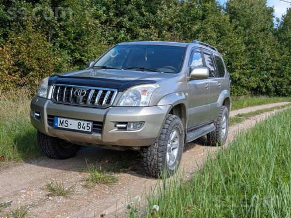 Toyota Land Cruiser 2005 Rīga vietnē Dzeltens Toyota Land Cruiser 2005 Rīga, ar dzinēja tilpumu 3.00 L un nobraukumu 289 tūkst. km par 11500 €, foto 6 vietnē AUTOMOTO.COM.LV