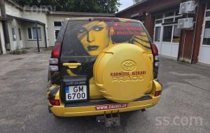 Dzeltens Toyota Land Cruiser 2005 Rīga, ar dzinēja tilpumu 3.00 L un nobraukumu 480 tūkst. km par 7000 €, foto  vietnē AUTOMOTO.COM.LV