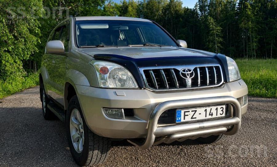 Dzeltens Toyota Land Cruiser 2006 Valmiera, ar dzinēja tilpumu 3.00 L un nobraukumu 452 tūkst. km par 8800 €, foto 3 vietnē AUTOMOTO.COM.LV