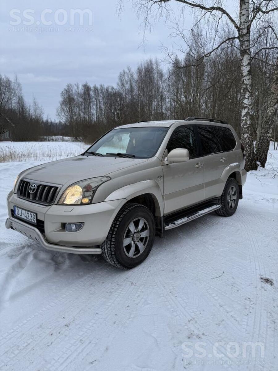 Dzeltens Toyota Land Cruiser 2008 Rīga, ar dzinēja tilpumu 3.00 L un nobraukumu 285 tūkst. km par 12850 €, foto 3 vietnē AUTOMOTO.COM.LV