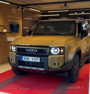 Dzeltens Toyota Land Cruiser 2024 Tallina, ar dzinēja tilpumu 2.80 L un nobraukumu 9 tūkst. km par 84000 €, foto 3 vietnē AUTOMOTO.COM.LV