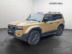 Yellow Toyota Land Cruiser 2025 in Riga, with an engine capacity of 2.80 L and mileage of 33 thousand km for 79900 €, photo  on AUTOMOTO.COM.LV