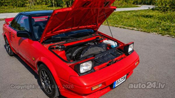 Red Toyota MR2 1990 in Tallinn, with an engine capacity of 1.60 L and mileage of 279 thousand km for 8749 €, photo 2 on AUTOMOTO.COM.LV
