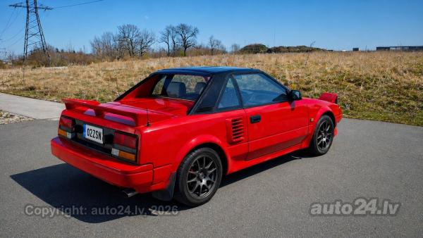 Red Toyota MR2 1990 in Tallinn, with an engine capacity of 1.60 L and mileage of 279 thousand km for 8749 €, photo 4 on AUTOMOTO.COM.LV