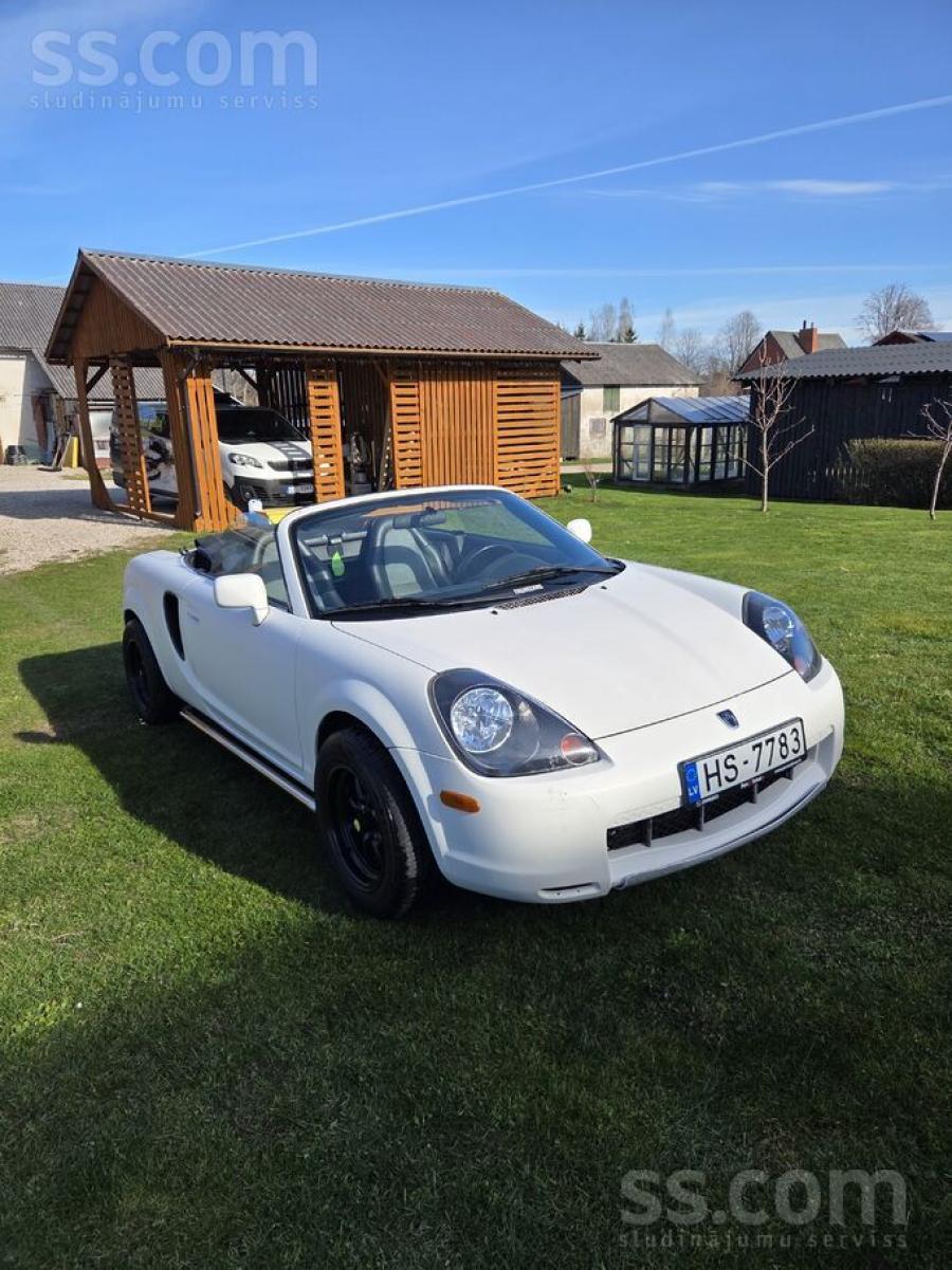 Balts Toyota MR2 2000 Talsi, ar dzinēja tilpumu 1.80 L un nobraukumu 281 tūkst. km par 4500 €, foto 6 vietnē AUTOMOTO.COM.LV