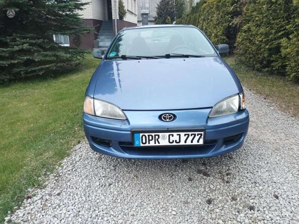 Blue Toyota Paseo 1996 in Kelme, with an engine capacity of 1.50 L and mileage of 126 thousand km for 1600 €, photo 3 on AUTOMOTO.COM.LV