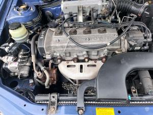 Blue Toyota Paseo 1996 in Kelme, with an engine capacity of 1.50 L and mileage of 126 thousand km for 1600 €, photo 10 on AUTOMOTO.COM.LV