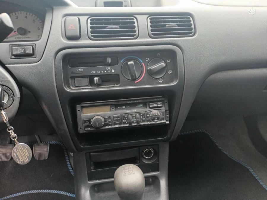 Blue Toyota Paseo 1996 in Kelme, with an engine capacity of 1.50 L and mileage of 126 thousand km for 1600 €, photo 11 on AUTOMOTO.COM.LV