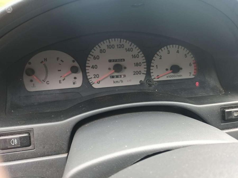 Blue Toyota Paseo 1996 in Kelme, with an engine capacity of 1.50 L and mileage of 126 thousand km for 1600 €, photo 12 on AUTOMOTO.COM.LV
