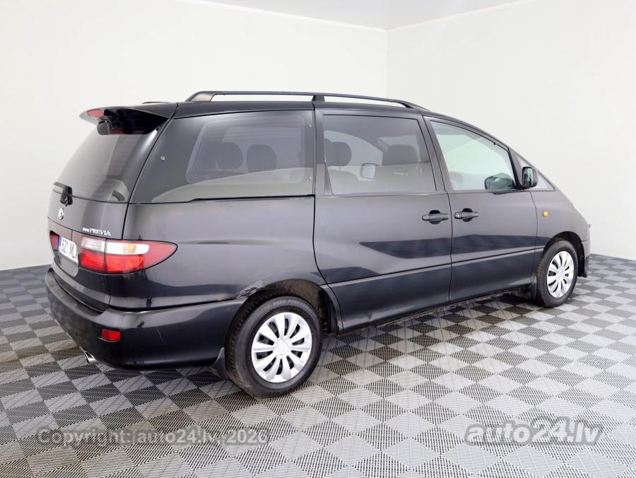 Melns Toyota Previa 2003 Tallina, ar dzinēja tilpumu 2.40 L un nobraukumu 283 tūkst. km par 1699 €, foto 4 vietnē AUTOMOTO.COM.LV