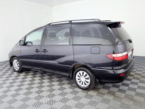 Black Toyota Previa 2003 in Tallinn, with an engine capacity of 2.40 L and mileage of 283 thousand km for 1099 €, photo 5 on AUTOMOTO.COM.LV