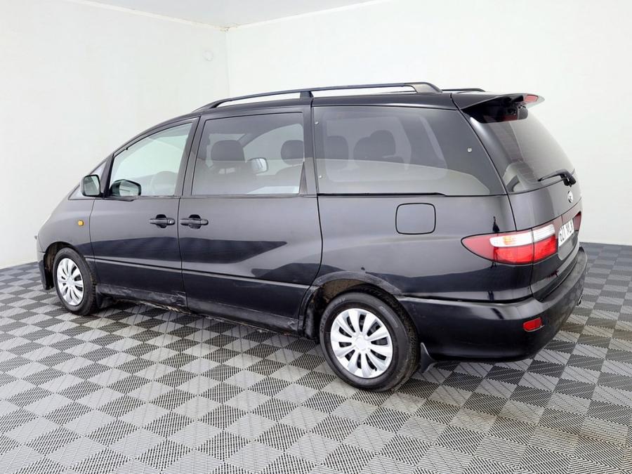 Black Toyota Previa 2003 in Tallinn, with an engine capacity of 2.40 L and mileage of 283 thousand km for 1099 €, photo 13 on AUTOMOTO.COM.LV
