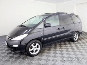 Black Toyota Previa 2004 in Tallinn, with an engine capacity of 2.40 L and mileage of 354 thousand km for 2499 €, photo 3 on AUTOMOTO.COM.LV