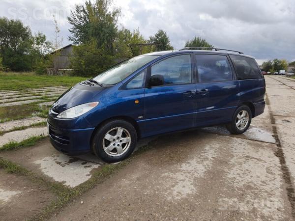 Toyota Previa 2001 Bauska vietnē Zils Toyota Previa 2001 Bauska, ar dzinēja tilpumu 2.00 L un nobraukumu 300 tūkst. km par 1900 €, foto 7 vietnē AUTOMOTO.COM.LV