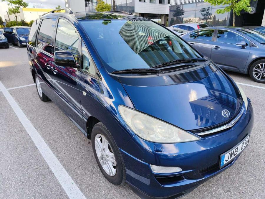 Zils Toyota Previa 2005 Viļņa, ar dzinēja tilpumu 2.36 L un nobraukumu 317 tūkst. km par 2999 €, foto 33 vietnē AUTOMOTO.COM.LV
