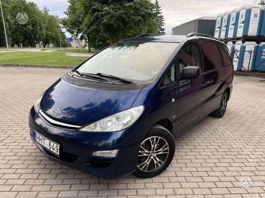 Zils Toyota Previa 2005 Šauļi, ar dzinēja tilpumu 2.00 L un nobraukumu 330 tūkst. km par 2350 €, foto 3 vietnē AUTOMOTO.COM.LV