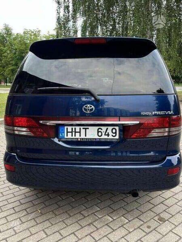 Zils Toyota Previa 2005 Šauļi, ar dzinēja tilpumu 2.00 L un nobraukumu 330 tūkst. km par 2350 €, foto 8 vietnē AUTOMOTO.COM.LV
