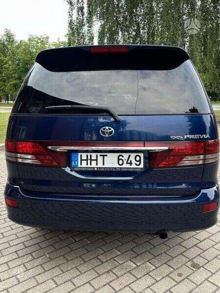 Zils Toyota Previa 2005 Šauļi, ar dzinēja tilpumu 2.00 L un nobraukumu 330 tūkst. km par 2350 €, foto 9 vietnē AUTOMOTO.COM.LV