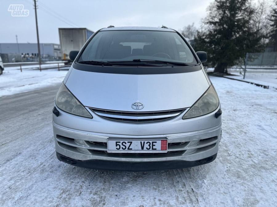 Grey Toyota Previa 2001 in Marijampole, with an engine capacity of 2.00 L and mileage of 278 thousand km for 2650 €, photo 2 on AUTOMOTO.COM.LV