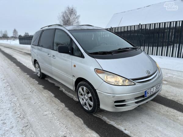 Pelēks Toyota Previa 2001 Ukmergė, ar dzinēja tilpumu 2.00 L un nobraukumu 270 tūkst. km par 950 €, foto 7 vietnē AUTOMOTO.COM.LV