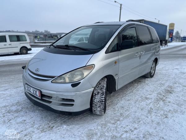 Grey Toyota Previa 2002 in Marijampole, with an engine capacity of 2.00 L and mileage of 278 thousand km for 2499 €, photo 3 on AUTOMOTO.COM.LV