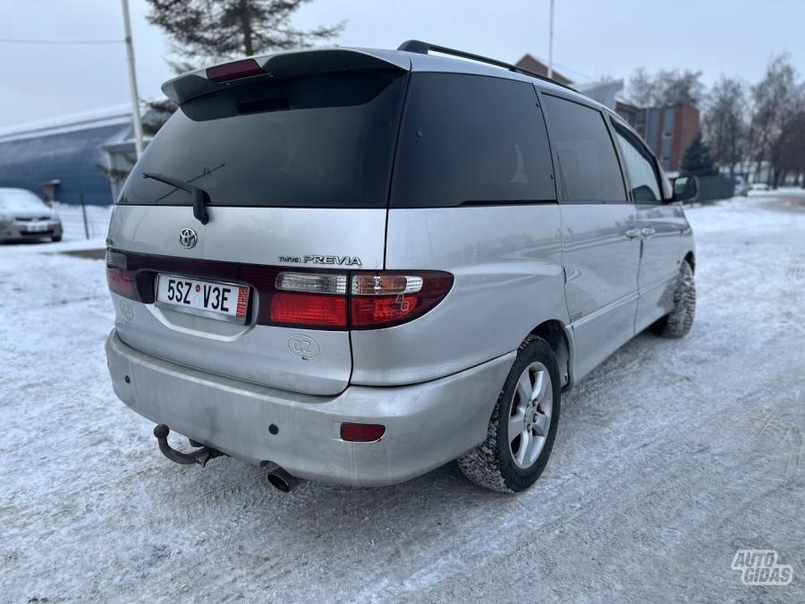 Grey Toyota Previa 2002 in Marijampole, with an engine capacity of 2.00 L and mileage of 278 thousand km for 2499 €, photo 7 on AUTOMOTO.COM.LV
