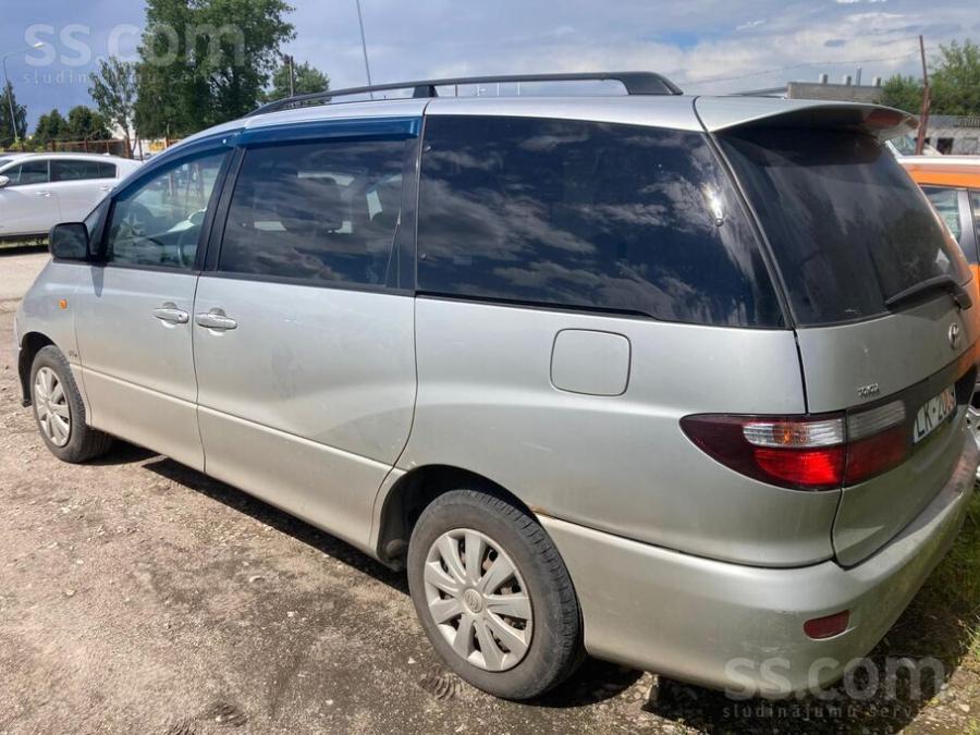 Grey Toyota Previa 2003 in Riga, with an engine capacity of 2.00 L and mileage of 0 thousand km for 920 €, photo 5 on AUTOMOTO.COM.LV