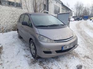 Grey Toyota Previa 2004 in Riga, with an engine capacity of 2.00 L and mileage of 520 thousand km for 700 €, photo  on AUTOMOTO.COM.LV