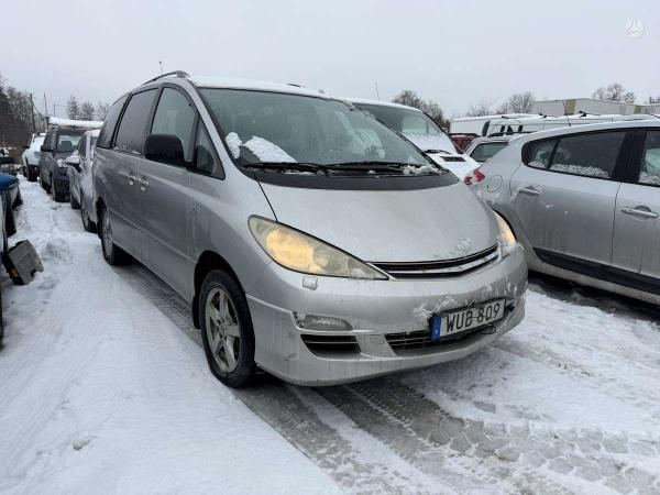 Pelēks Toyota Previa 2005 Kauņa, ar dzinēja tilpumu 2.36 L un nobraukumu 351 tūkst. km par 1650 €, foto 1 vietnē AUTOMOTO.COM.LV