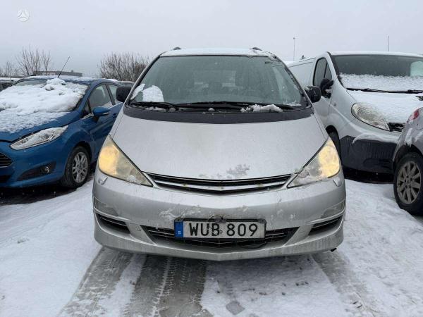Pelēks Toyota Previa 2005 Kauņa, ar dzinēja tilpumu 2.36 L un nobraukumu 351 tūkst. km par 1650 €, foto 2 vietnē AUTOMOTO.COM.LV