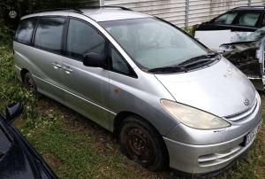 Pelēks Toyota Previa 2007 Viļņa, ar dzinēja tilpumu 0.00 L un nobraukumu 350 tūkst. km par 600 €, foto 5 vietnē AUTOMOTO.COM.LV