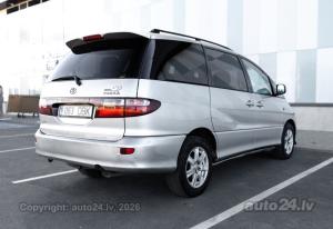 Grey Toyota Previa 2001 in Tallinn, with an engine capacity of 2.00 L and mileage of 262 thousand km for 2499 €, photo 6 on AUTOMOTO.COM.LV