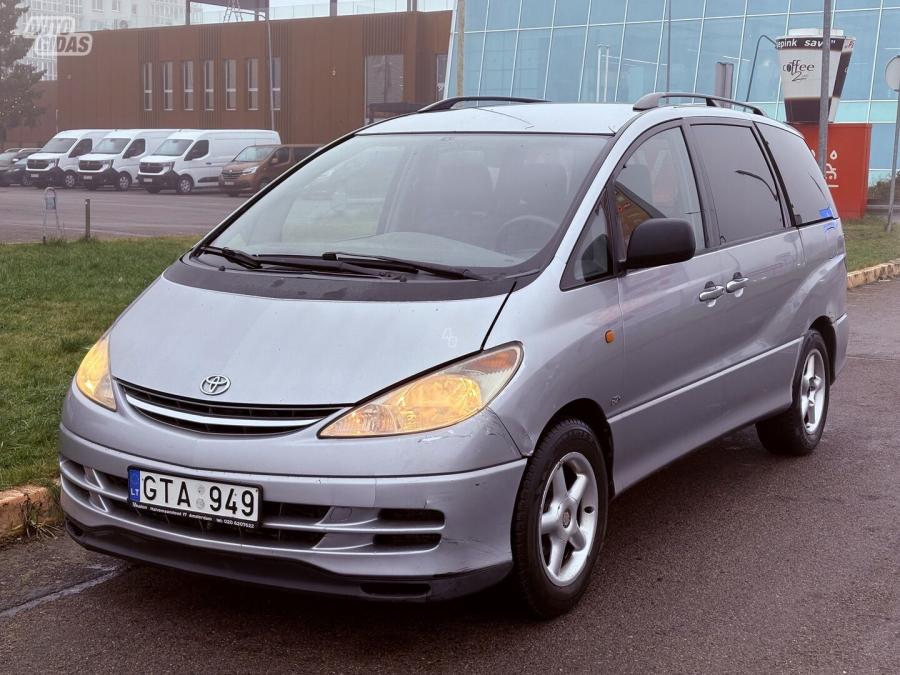 Toyota Previa 2001 Viļņa, ar dzinēja tilpumu 2.00 L un nobraukumu 312 tūkst. km par 1300 €, foto 1 vietnē AUTOMOTO.COM.LV