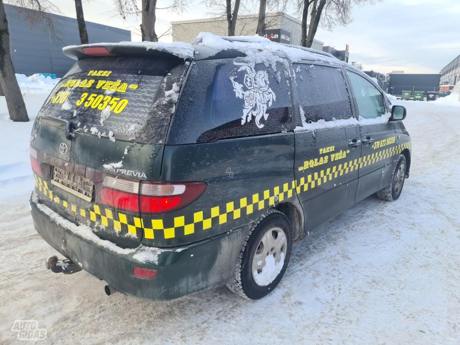 Toyota Previa 2001 in Klaipeda, with an engine capacity of 2.40 L and mileage of 353 thousand km for 850 €, photo 2 on AUTOMOTO.COM.LV