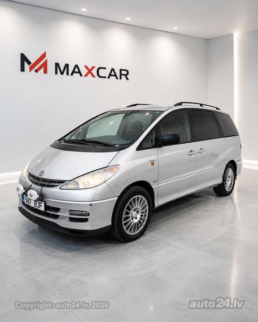 Toyota Previa 2003 in Tallinn, with an engine capacity of 2.00 L and mileage of 297 thousand km for 2499 €, photo 1 on AUTOMOTO.COM.LV