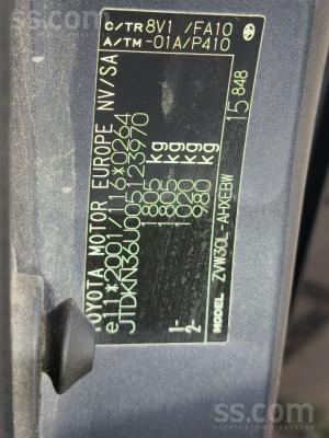 Zils Toyota Prius 2010 Rīga, ar dzinēja tilpumu 1.80 L un nobraukumu 310 tūkst. km par 5800 €, foto 14 vietnē AUTOMOTO.COM.LV