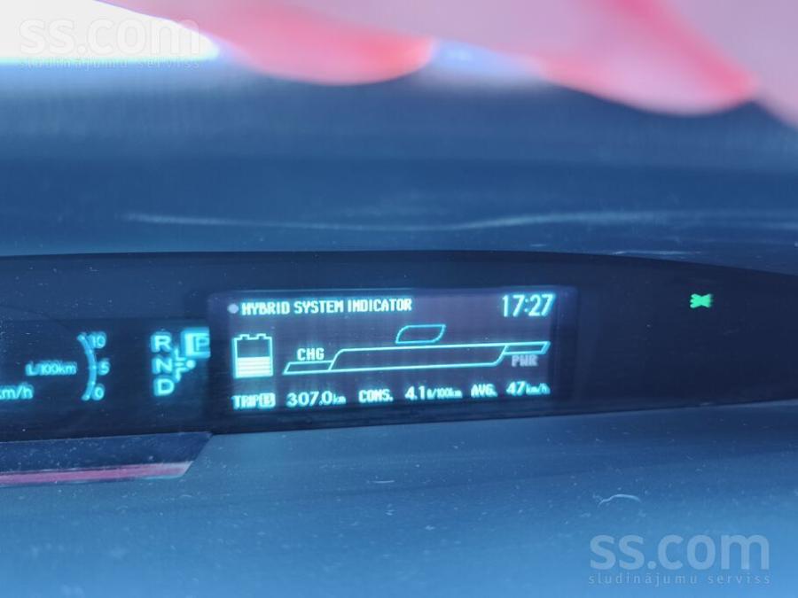 Zils Toyota Prius 2010 Rīga, ar dzinēja tilpumu 1.80 L un nobraukumu 310 tūkst. km par 5800 €, foto 15 vietnē AUTOMOTO.COM.LV