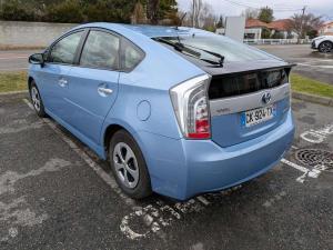 Blue Toyota Prius 2012 in Vilnius, with an engine capacity of 1.80 L and mileage of 280 thousand km for 7700 €, photo 2 on AUTOMOTO.COM.LV