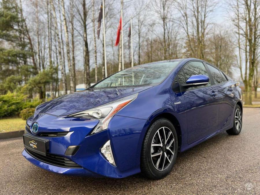 Zils Toyota Prius 2016 Kazlų Rūda, ar dzinēja tilpumu 1.80 L un nobraukumu 274 tūkst. km par 10700 €, foto 2 vietnē AUTOMOTO.COM.LV